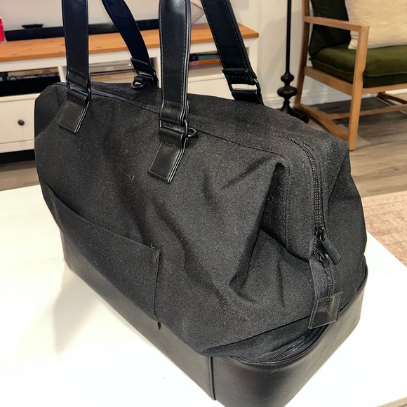 BEIS | Bags | Beis Black Duffel Bag With Structured Design | Poshmark